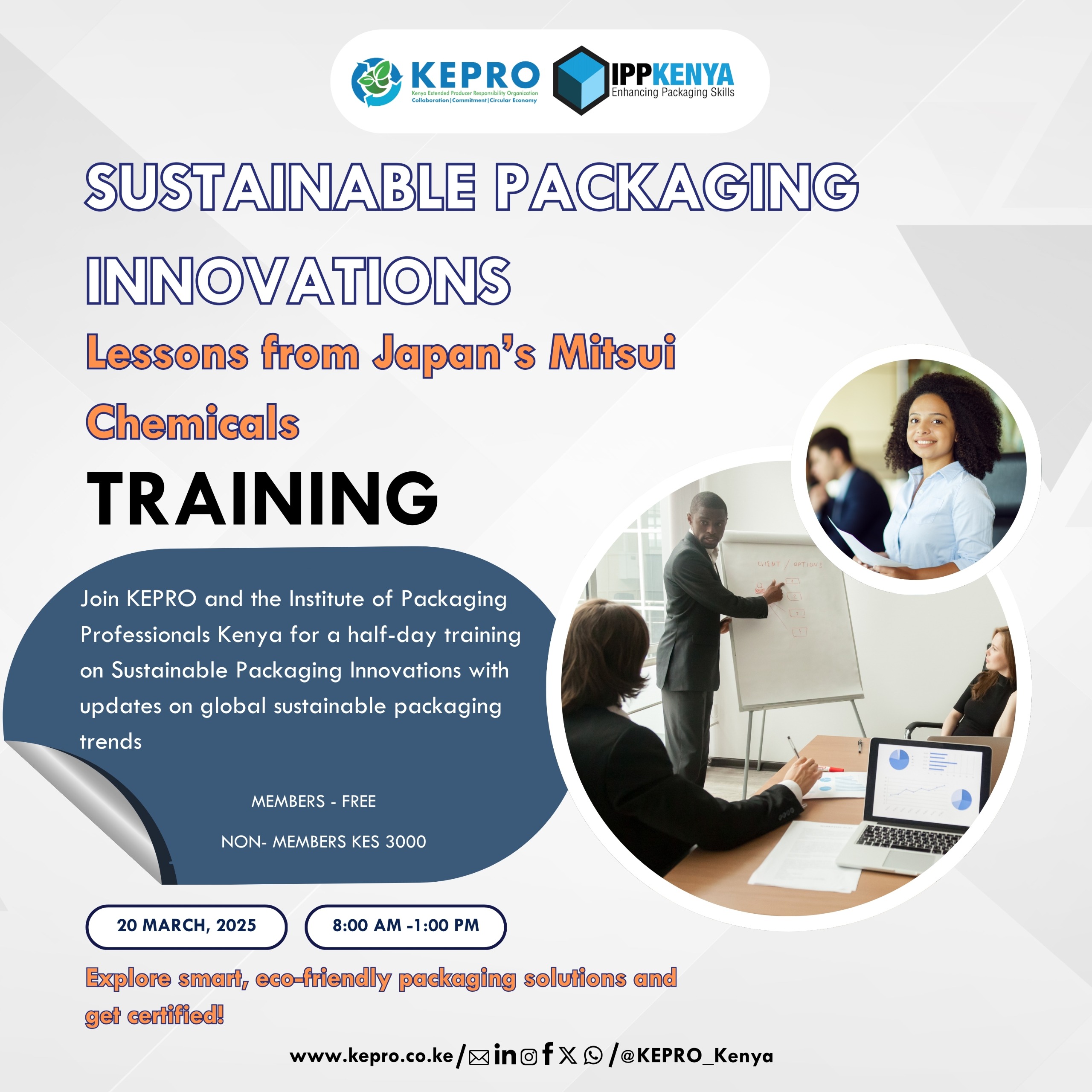 KEPRO | Hybrid Training on Sustainable Packaging Innovations Hosted by ...